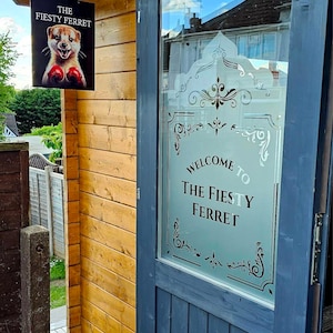 The Drunken Duck Personalised Swinging Custom Made Hanging Pub and Bar ...