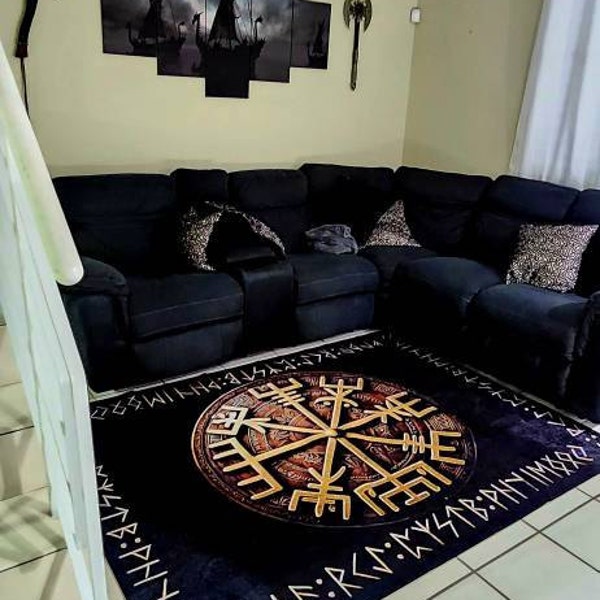 Dragon Round Rug, Inspired by Chinese and Japanese Mythology, Asian ...