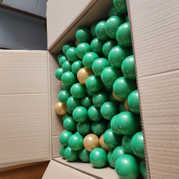 1000 Balls 2.76-inch(7cm) Phthalate Free BPA Free Non-toxic Crush Proof ...