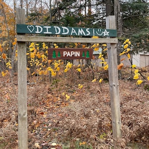 Campground Signs, Park Signs, Customizable, Carved, Routed, Cedar, Hand ...