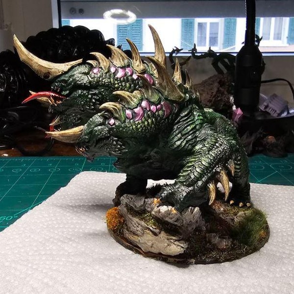 Godzilla Miniature Lord of the Print Kaiju Lizard King Model Gargantuan ...