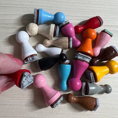 Stempel VIELEN DANK Ø 15 mm Ministempel - Etsy.de