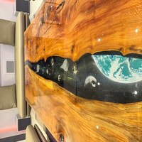 Epoxy Fracture Burnt Charcuterie Board ~ Lightning Serving Tray ~ Epoxy ...