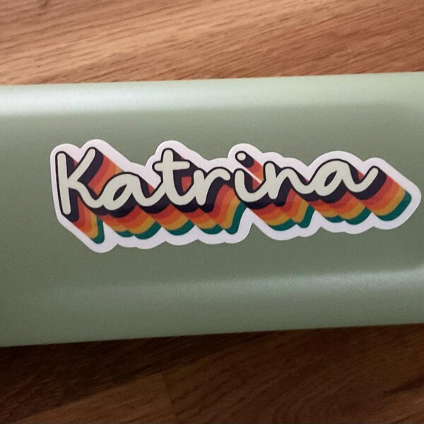 Kid Name Custom Stickers, Personalized Stickers, Waterproof Stickers ...