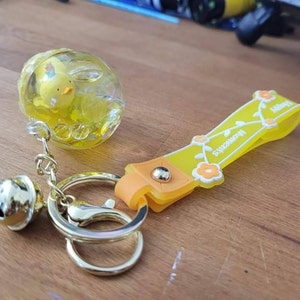 Astronaut Liquid Keychain Boba Keychain Quicksand Keychain | Etsy