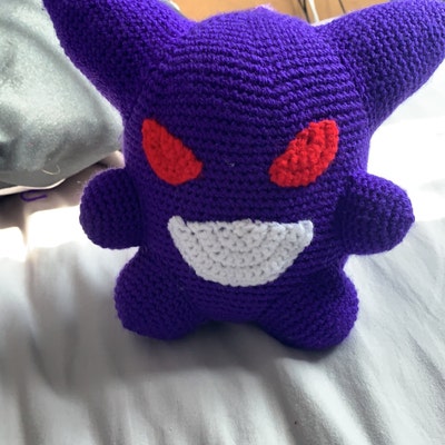 Gengar Pattern, Pandacrocheting Style - Etsy