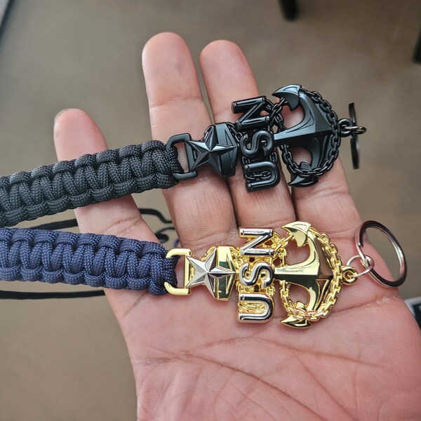 USN SCPO/E8 Lanyard - Etsy