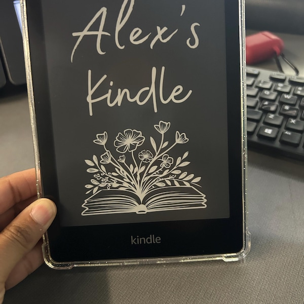 CUSTOM Name Kindle Screensaver for Lock Screen- “custom Name With ...