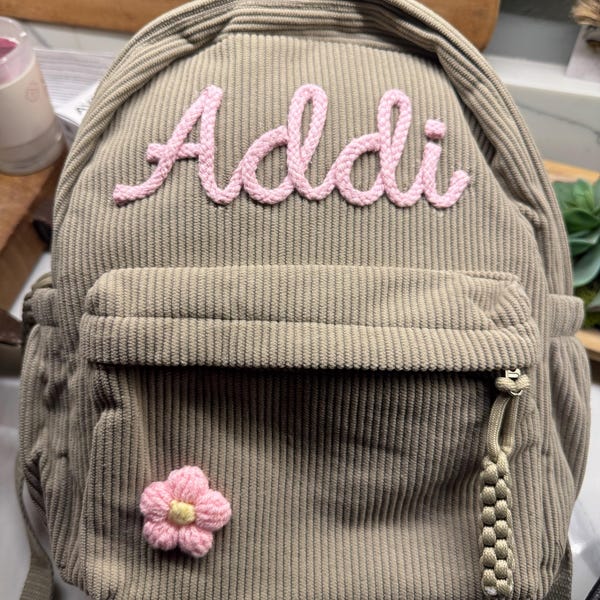 Personalized Toddler Backpack, Custom Toddler Bag, Kids Backpack With ...