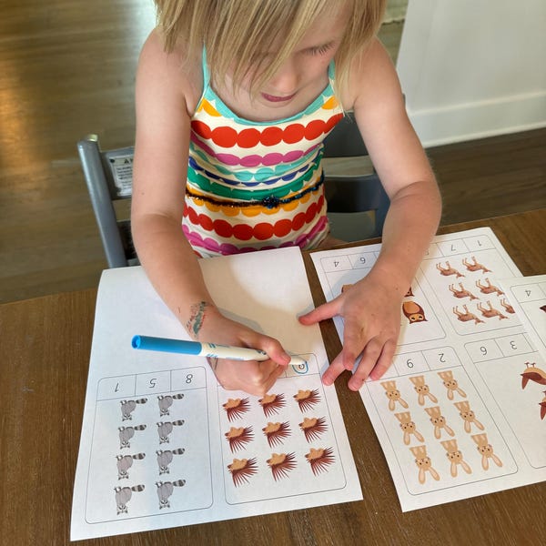 Printable Animal Matching Activity - Toddler & Preschool Printables ...