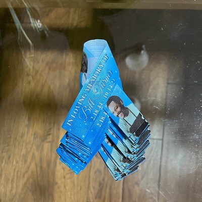 Memorial Ribbon Personal Memorial Ribbons Awareness Robbins - Etsy