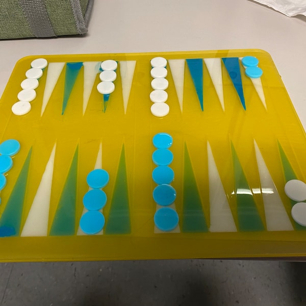 Backgammon Resin Mold Silicone Molds 23x28cm - Etsy
