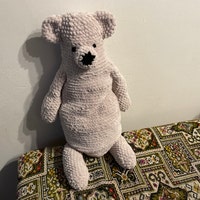Crochet Pattern, Chunky Benji the Bear, Step by Step US Terms DIY ...