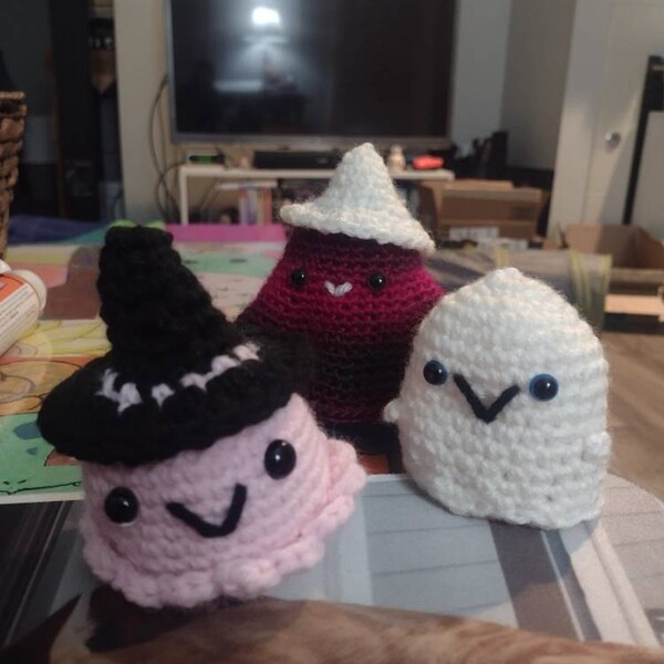 Sweet Little Ghost Crochet Pattern Download Pdf,very Easy Small Ghost ...