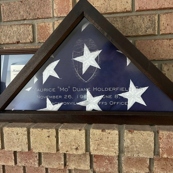 Flag Box Flag Display Case American Flag Military Retirement Air Force ...