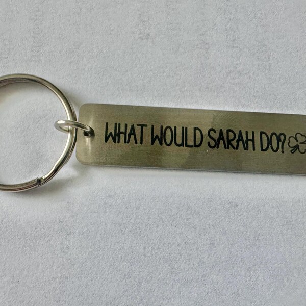 Customized Keychain Personalized You Choose Wording - Custom Gift ...