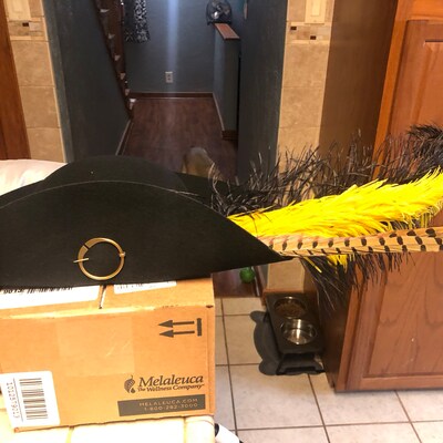 DIY Trimmed Bicorne Hat Making Tutorial DIY Bicorne - Etsy