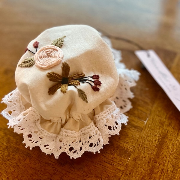Hand Embroidered Jar Cover for Sourdough Starter & Kombucha Scoby ...