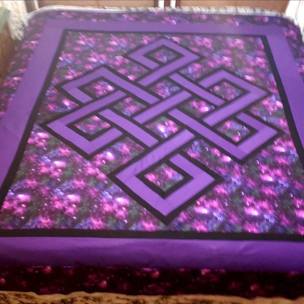 Lap-throw Size Celtic Knot Quilt Pattern - Etsy