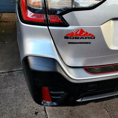 Mountain Badge Decal for Subaru, Decal for Crosstrek, Crosstrek Badge ...