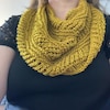 Citron Shawlette PDF KNITTING PATTERN - Etsy Canada
