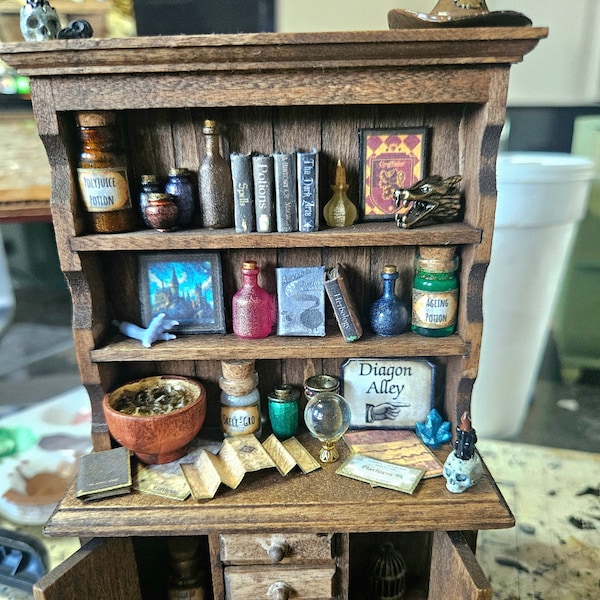 Custom Themed Miniature Cabinets - Etsy