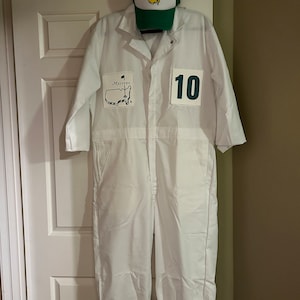 Masters Caddy Outfit Costume- Customize Downloadable Template for Canva ...