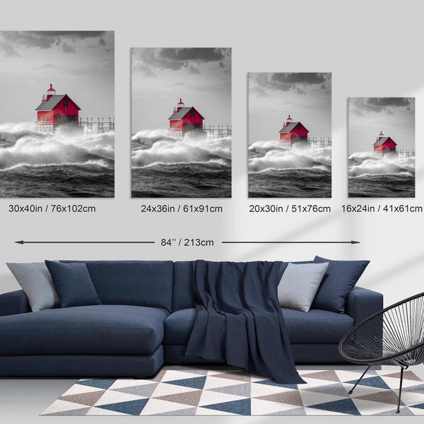 Portrait Canvas Wall Art Size Guide, Canvas Print Size Guide, Wall Art ...