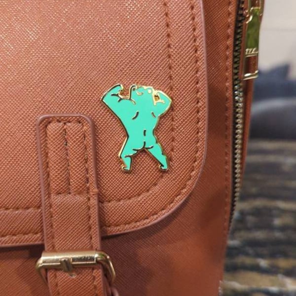 Leg Day Larry | Buff Muscle Frog Hard Enamel Pin - Etsy