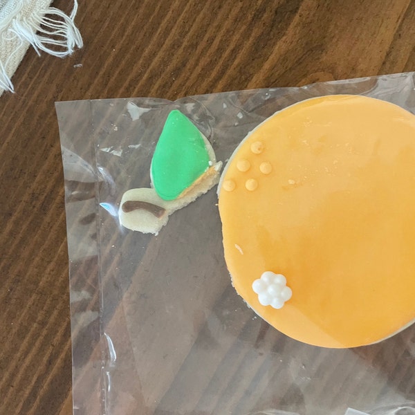 Orange Theme Sugar Cookies - Etsy