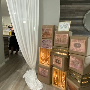 Booze Bottle Labels 6 Bootleg Printable Prohibition Speakeasy - Etsy