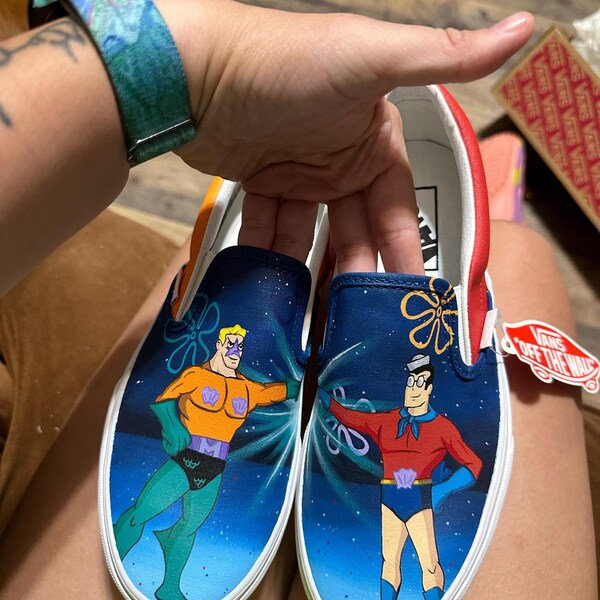 Maleficent Custom Vans Shoes Made to Order Sneakers Handpainted ...