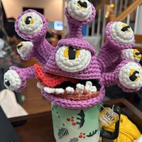 Beholder Crochet Amigurumi Pattern - Etsy UK