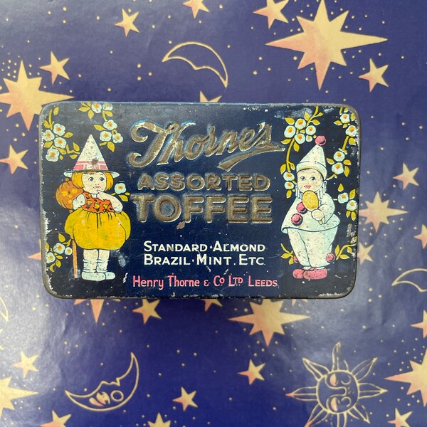 Humpty Dumpty George Horner Vintage Embossed Toffee Tin, Dainty Dinah ...