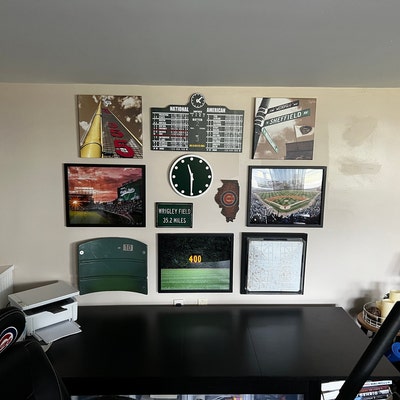 Yankee Stadium Replica Scoreboard Clock Vintage Classic 1950's New York ...