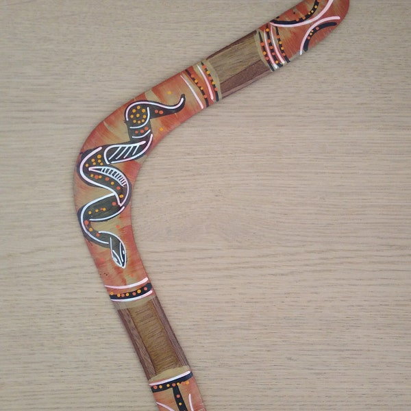 Traditional Animals Design |16 Inch | Returning Boomerang | Choose Left ...