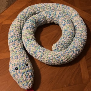 Snake Crochet Pattern Easy Snake Plushie Pattern PDF Download Beginner ...