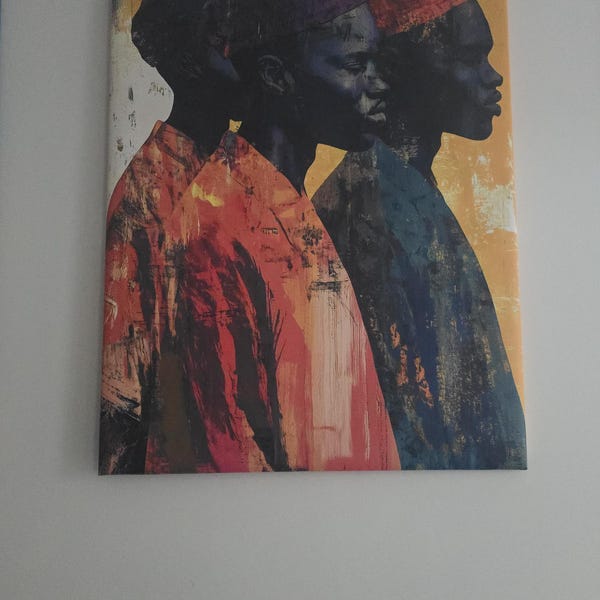 Surreal Luanda, Angola: African Wall Art, Afrocentric Poster, Inspired by the Paintings of René ...
