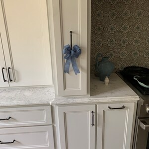 Set of Three Distressed White Wooden Christmas Packages With Red Plaid ...