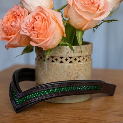 Diy Browband Empty Channel Leather Browband Make Your Own Browband Make ...