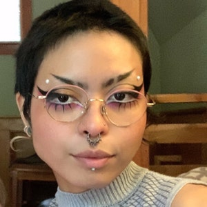 TITANIUM Spiked O-ring Collar Inspired Septum Nipple Conch - Etsy