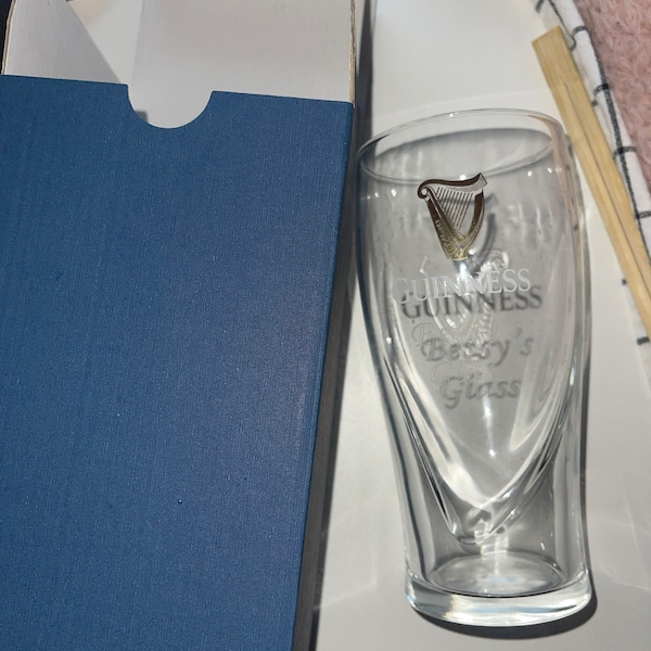 Personalised Engraved Pint Guinness Glass Perfect for Any Guinness ...