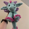 Cato the Dragon Snuggler/lovey Amigurumi Crochet Pattern - Etsy Canada