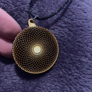 Sacred Geometry Necklaces, Geometric Pendants, Meditation Pendant ...