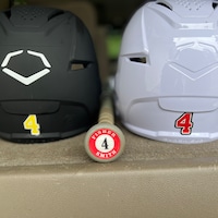 Custom 1 1/2 Inch 0-9 Dye-cut Helmet Number Sheets, Baseball Numbers ...