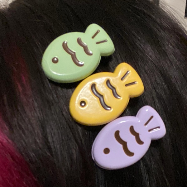Little Fishy Delight Hair Clip - Cute Hair Accessory Hair Clips for ...