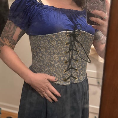 Renaissance Midriff Blouse Plus BOHO Steampunk Belly Dance Wench Pirate ...