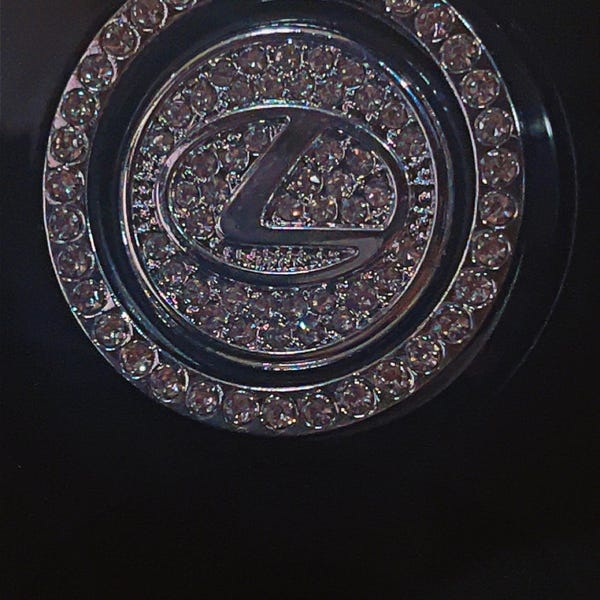Car Start Button | Bling Car Décor | Crystal Rhinestone Car Bling Ring ...
