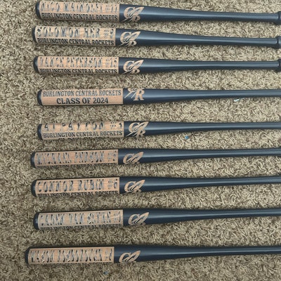 Baseball Team Gift, Personalized Bat, Mini Baseball Bat, Little League ...
