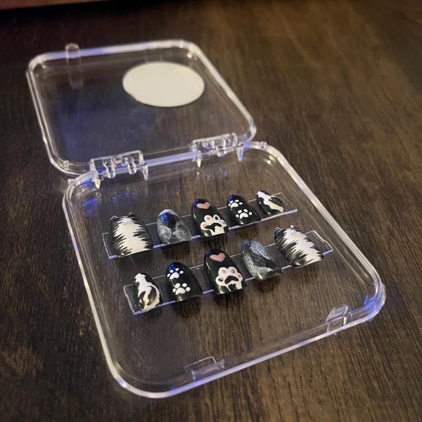 Fourth Wing Original Press on Nails, Dragon Press on Nails - Etsy